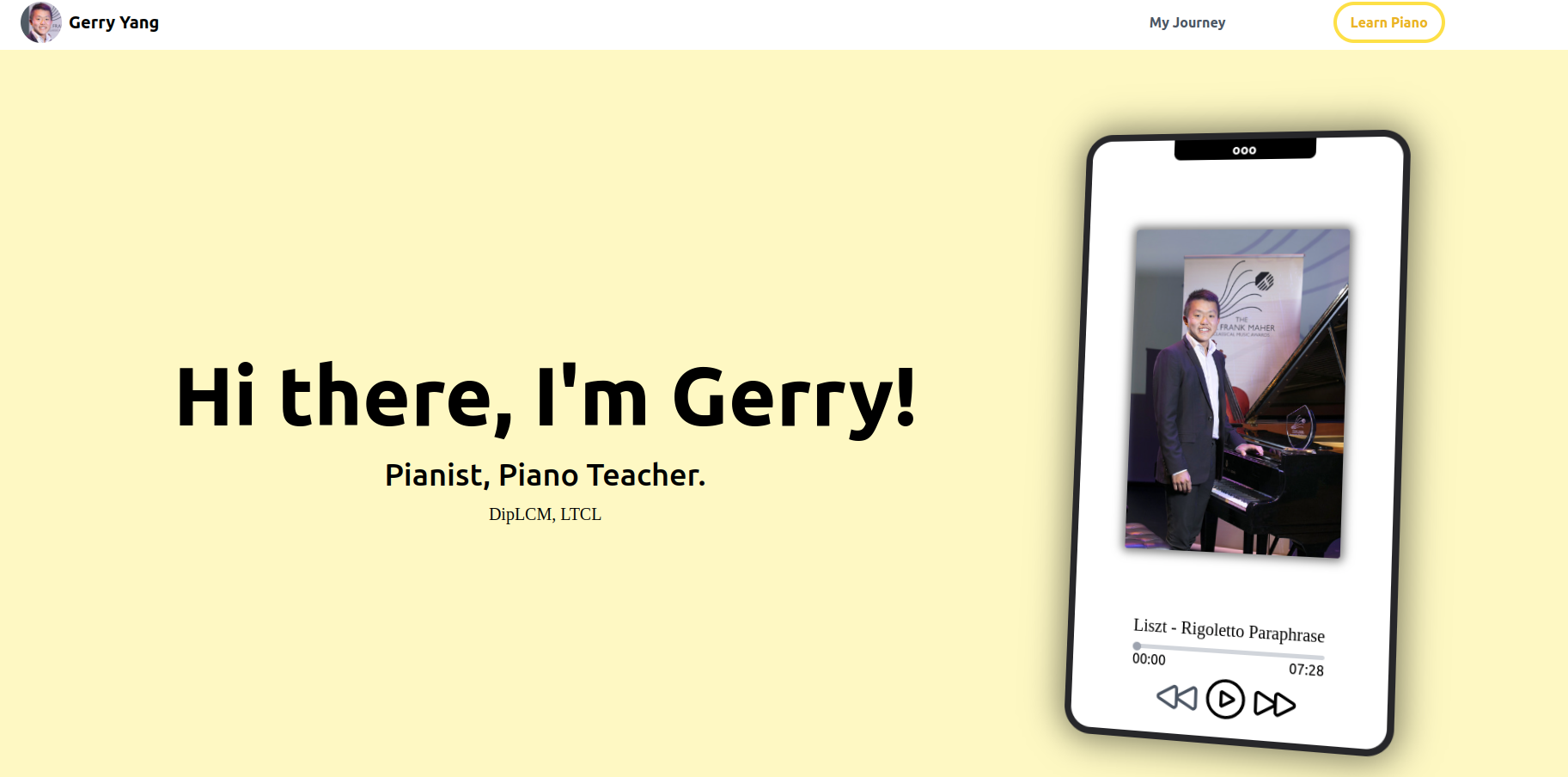 Gerry Yang - Portfolio